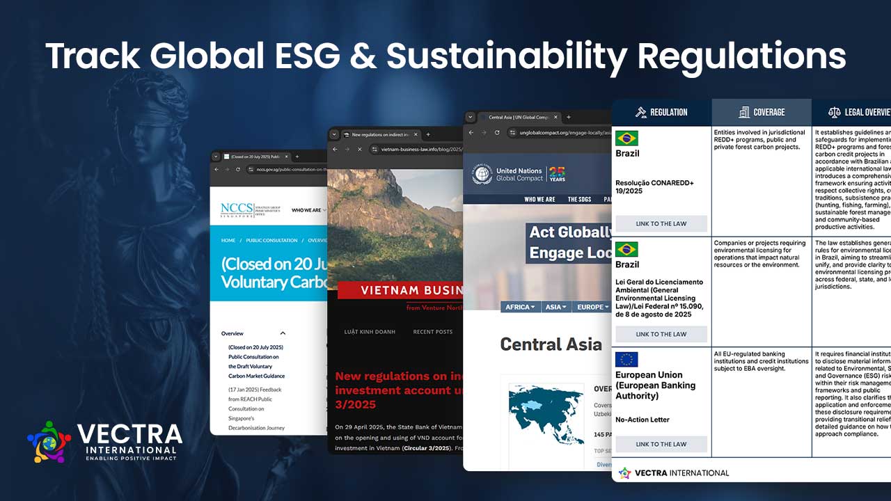 Track Global ESG Regulations | Weekly Compliance Updates